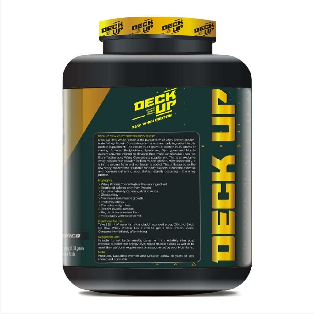 The Best Whey Protein Powder: Get Your Perfect Deck Up Whey Protein Shake